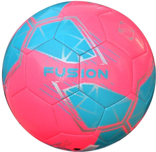 Precision Fusion Mini Size 1 Training Football - Pink / Blue / Silver ...