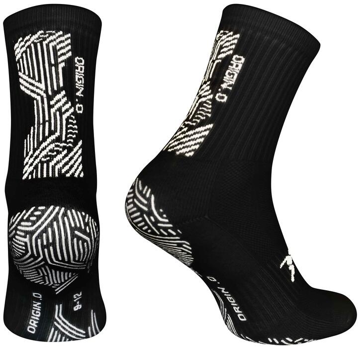 Precision Origin.0 Grip Socks - Black - Total Football Direct