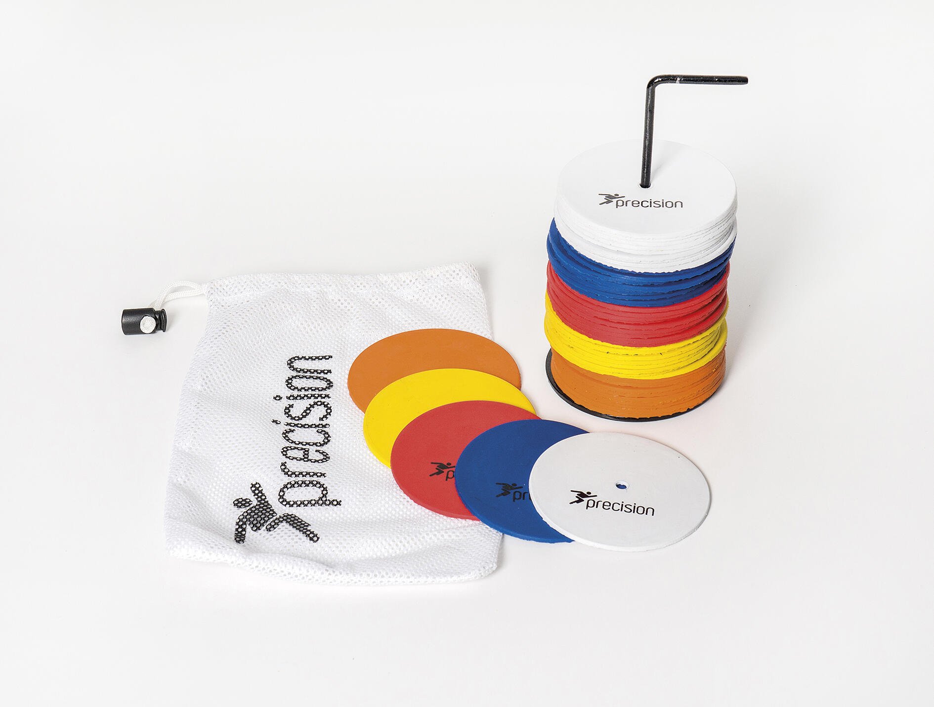 Precision Small Rubber Marker Discs - (Set of 50) - Total Football Direct