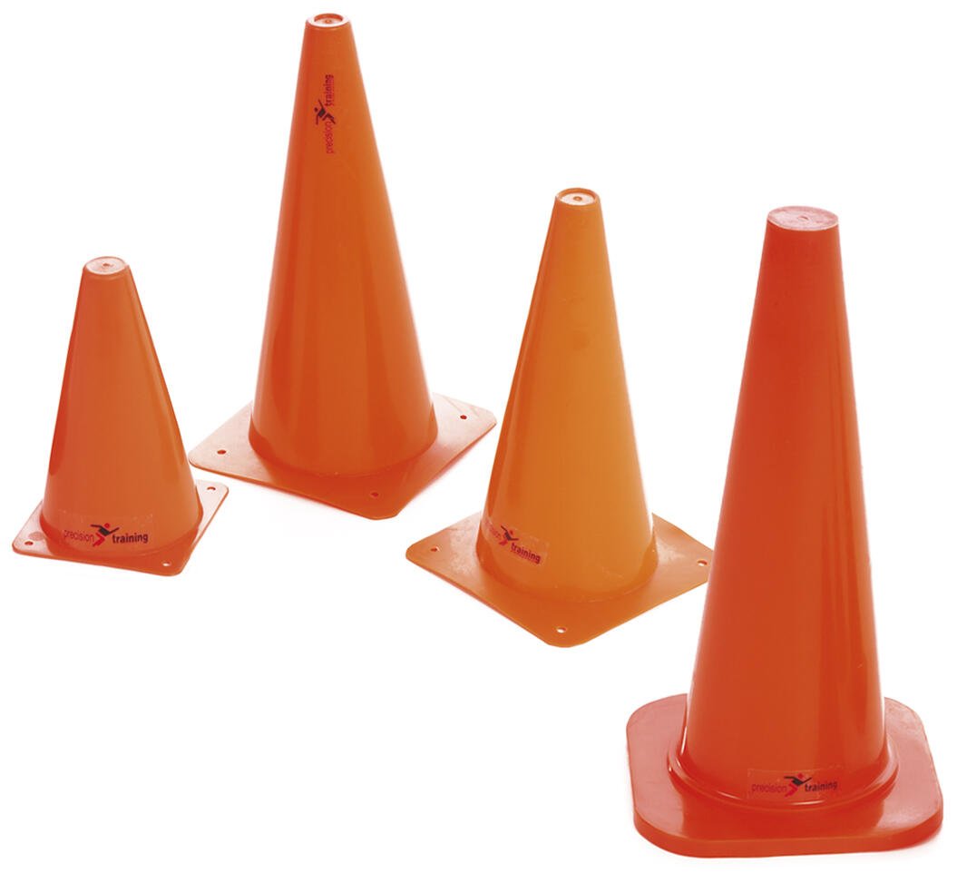 Precision Traffic 18" Cones (Set of 4) - Total Football Direct