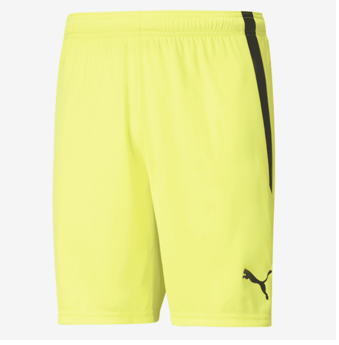 Puma Team Liga 25 Shorts - Fluo Yellow / Puma Black - Total Football Direct