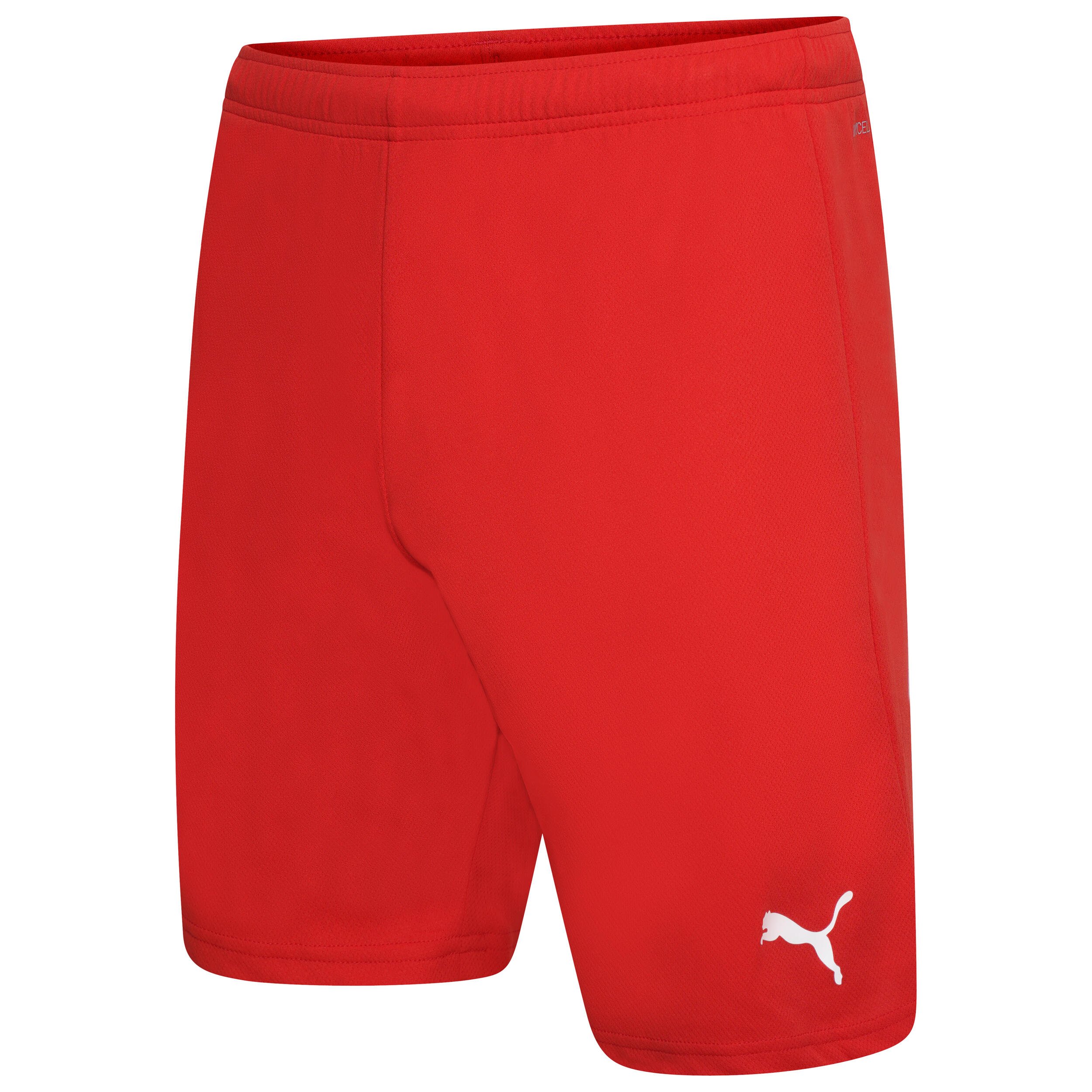 Puma Team Rise Shorts - Puma Red - Total Football Direct