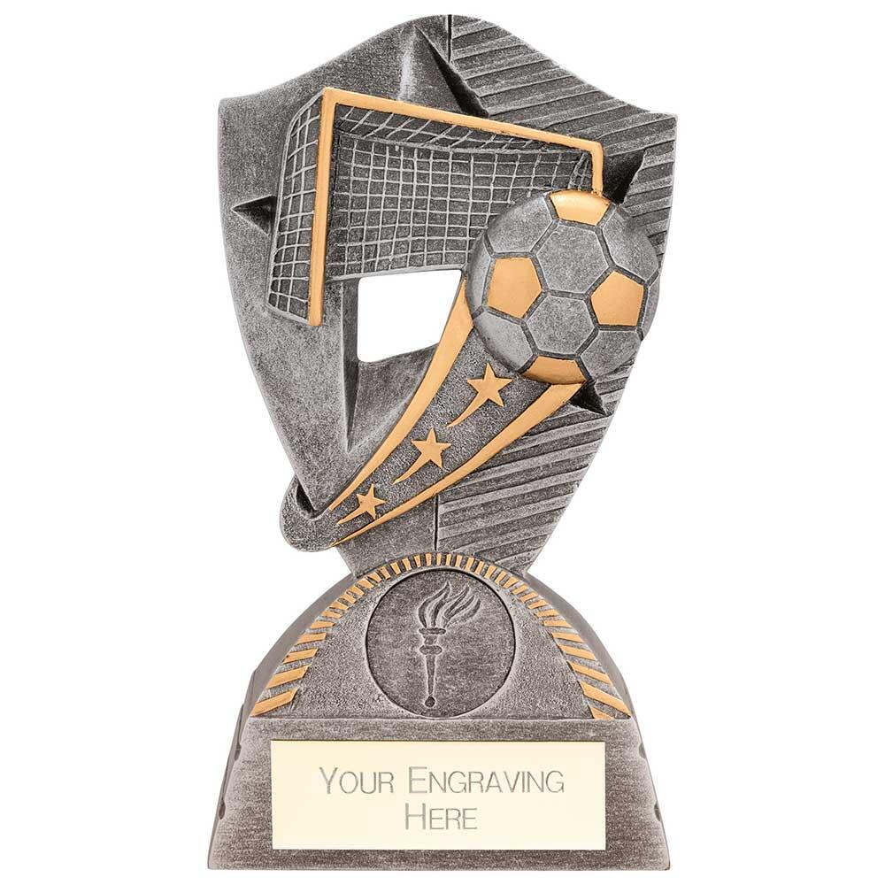 Trendsetting Awards Phantom Football Trophy - Antique Gold & Silver ...