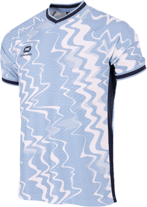 Stanno Wave Shirt - Sky / White - Total Football Direct