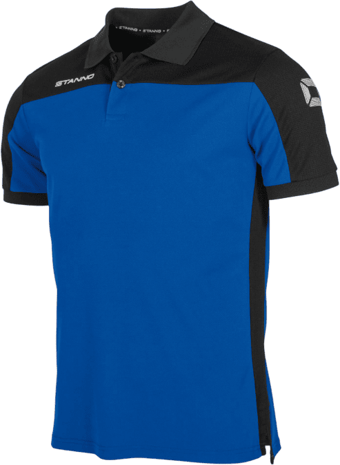 Stanno Pride Polo - Royal / Black - Total Football Direct