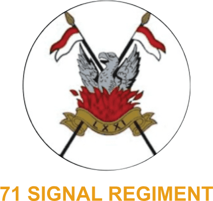 71 Signal Regiment - Embroidered Badge - Total Football Direct