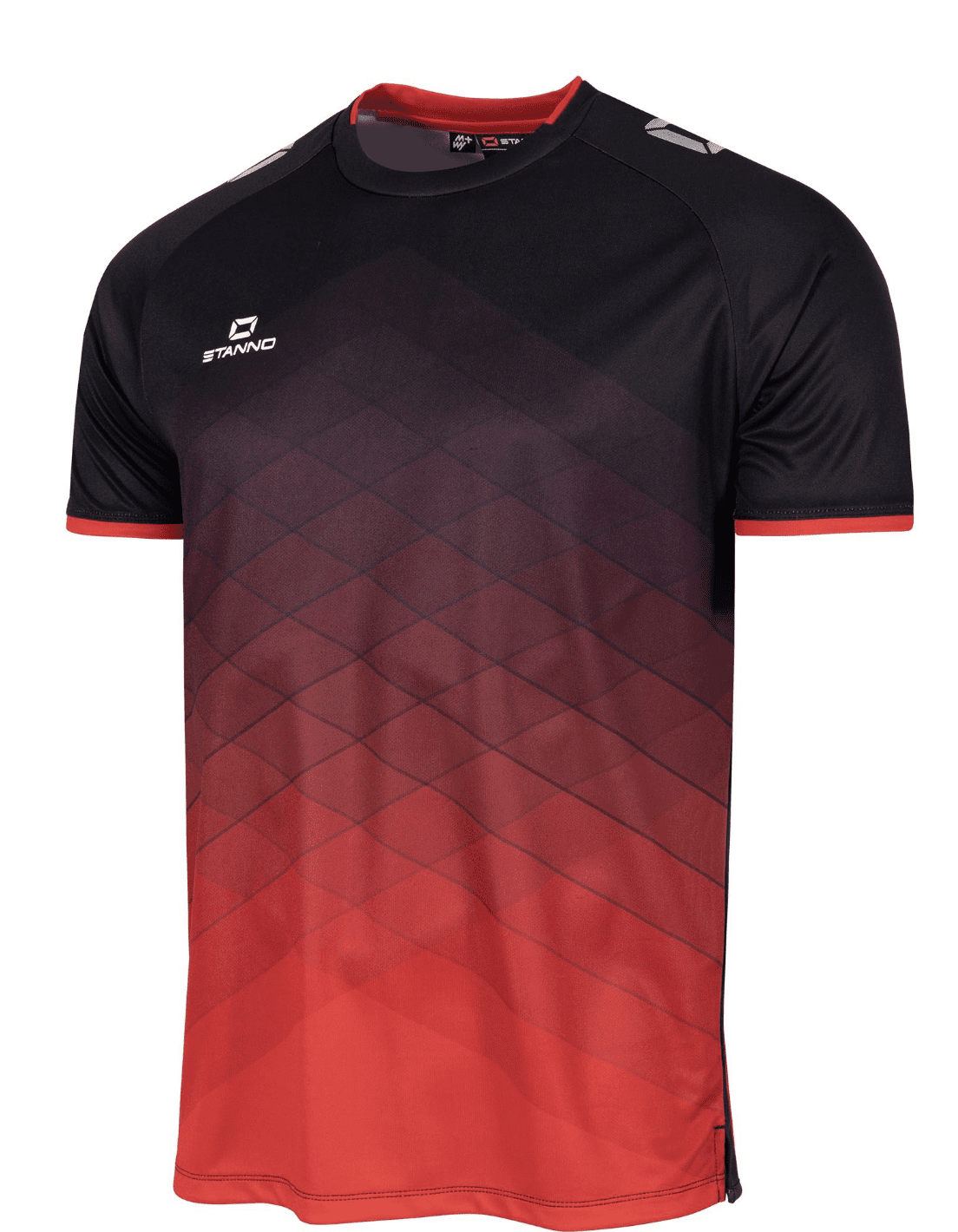 Stanno Altius Shirt - Black / Red - Total Football Direct