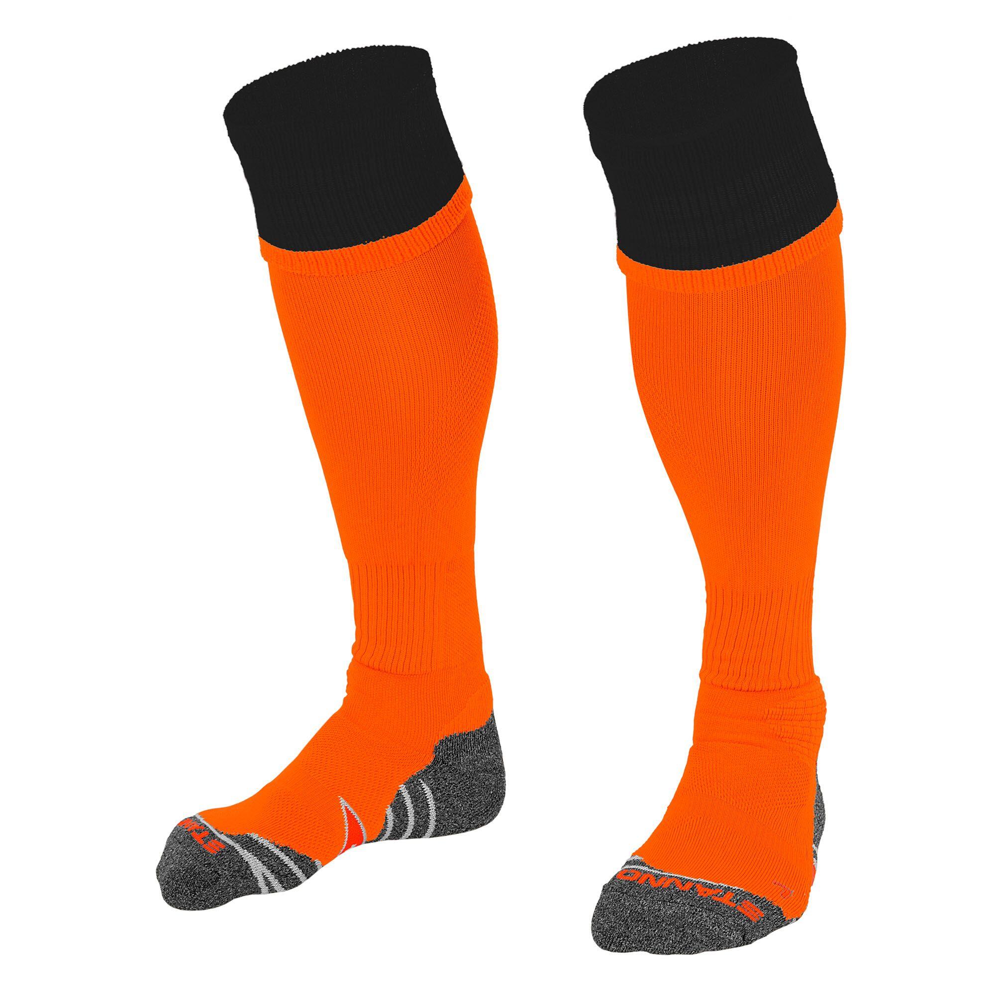 Stanno Combi Sock - Orange / Black - Total Football Direct