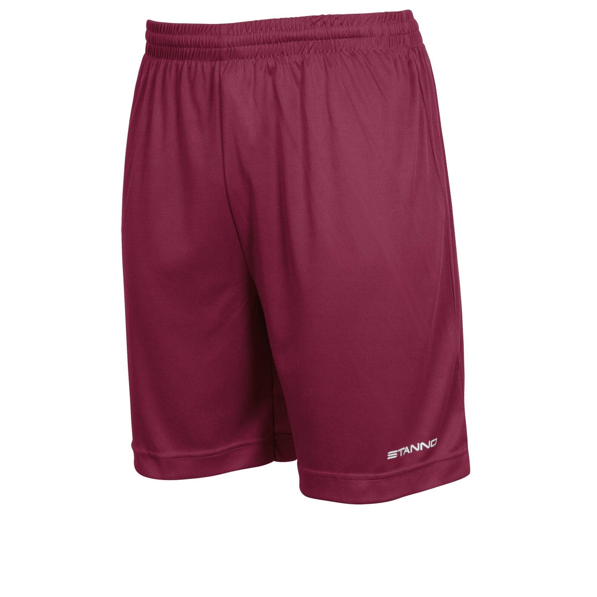 Stanno Field Shorts - Maroon - Total Football Direct