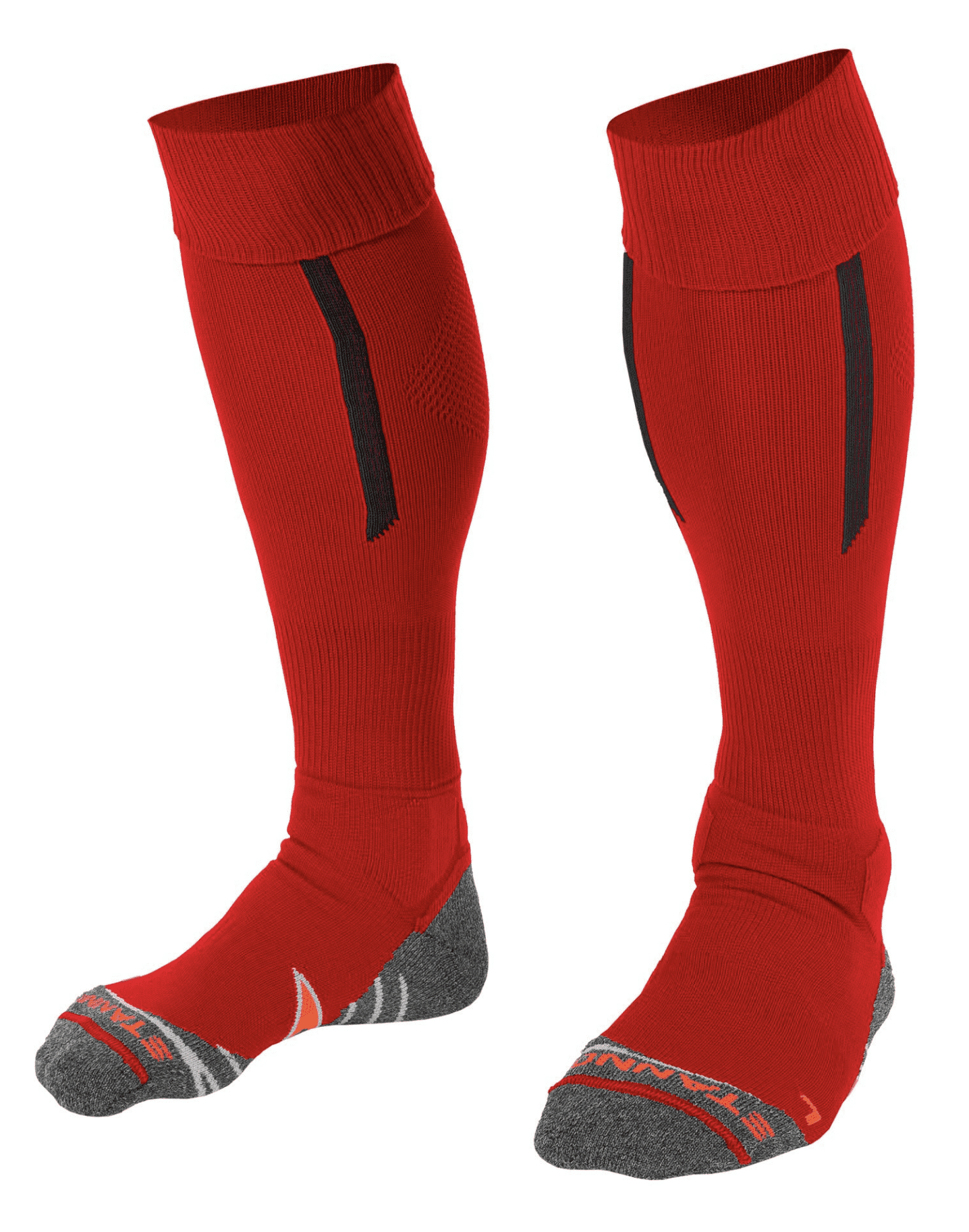 Stanno Forza II Socks - Red / Black - Total Football Direct