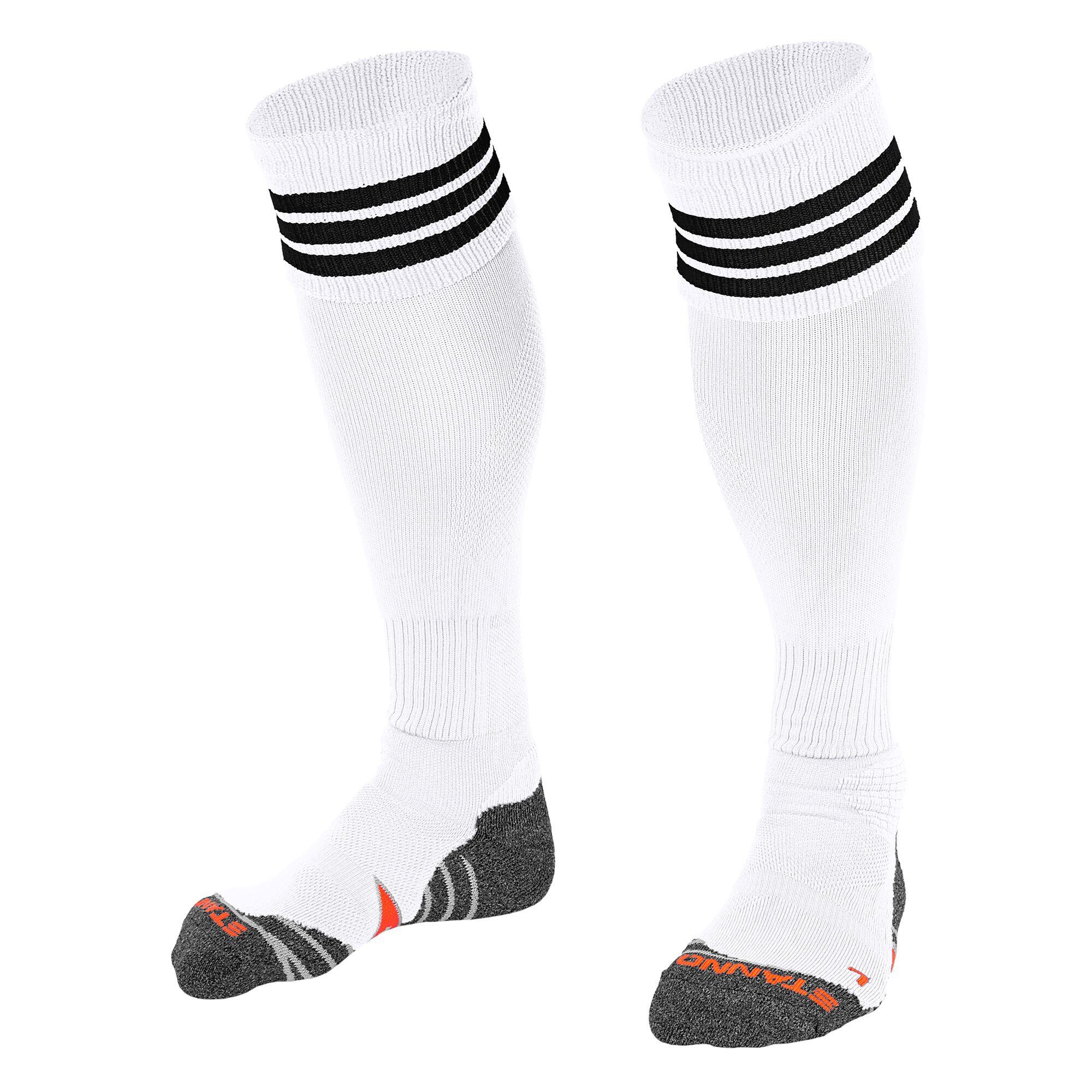 Stanno Ring Sock - White / Black - Total Football Direct