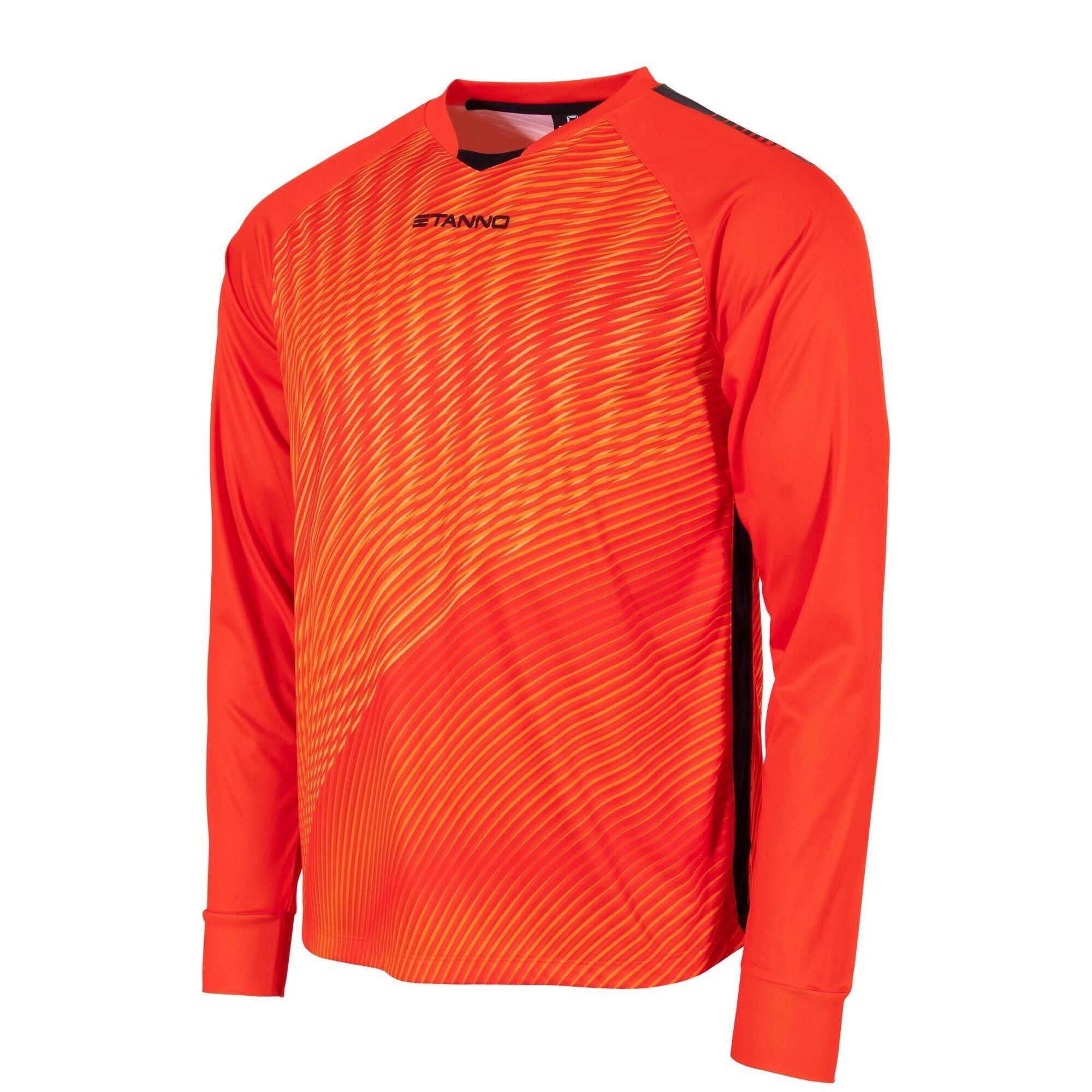 Stanno Vortex Keeper Shirt L/S - Orange / Black - Total Football Direct