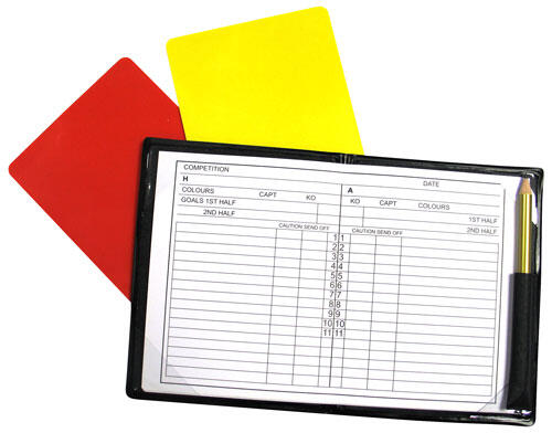 Precision Referees Note Book - Total Football Direct