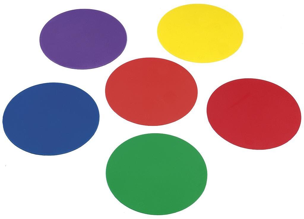 Precision Rubber Sequencing Discs (Set of 6) - Total Football Direct