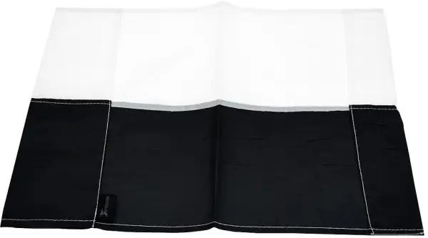 Precision Corner Flag - Black/ White - Total Football Direct
