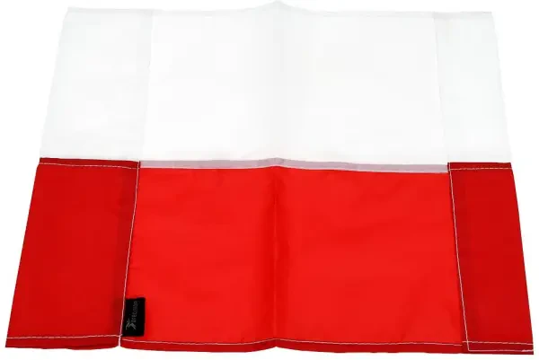 Precision Corner Flag - Red/ White - Total Football Direct