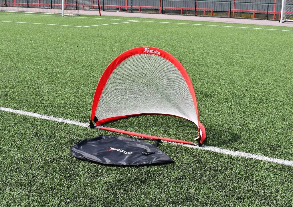 Precision Weighted Pop-up Goal- 110cm x 80cm - Total Football Direct