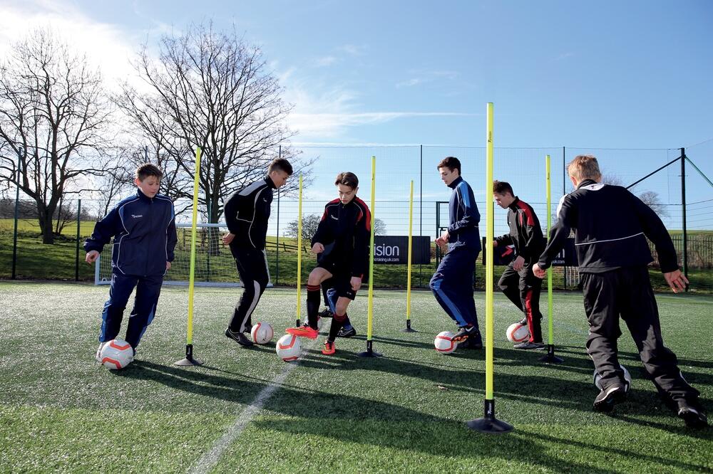 Precision Mini Boundary Poles - Assorted (Set Of 12) - Total Football ...