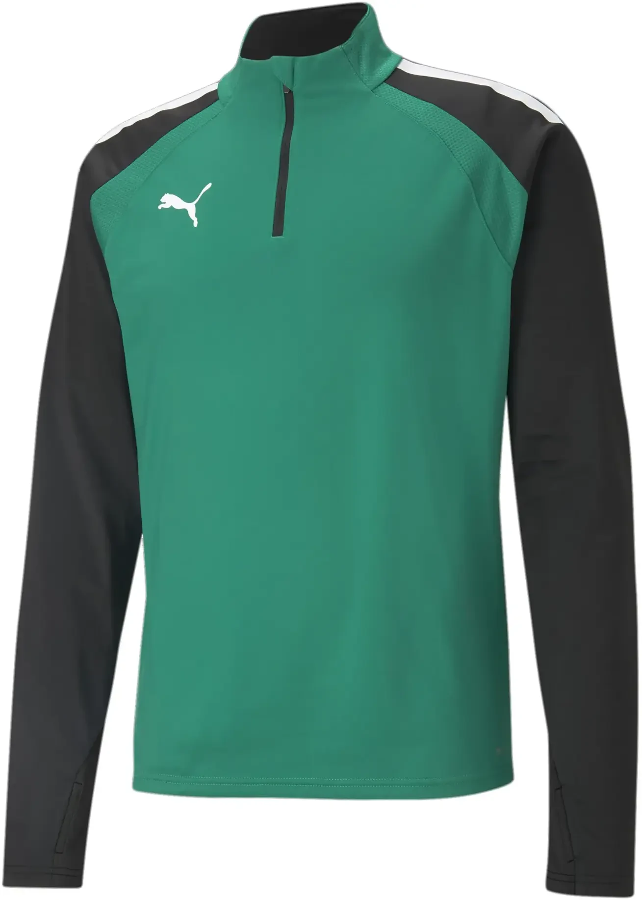 Puma Team Liga 25 Training 1/4 Zip - Pepper Green/Puma Black - Total ...