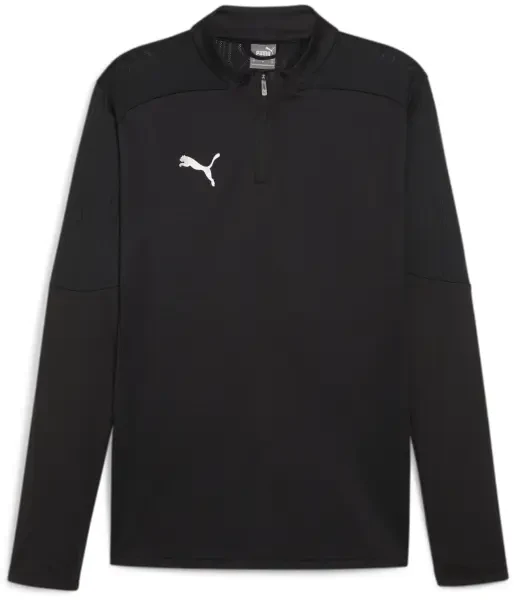 Puma teamFINAL 1 4 Zip Training Top PUMA Black