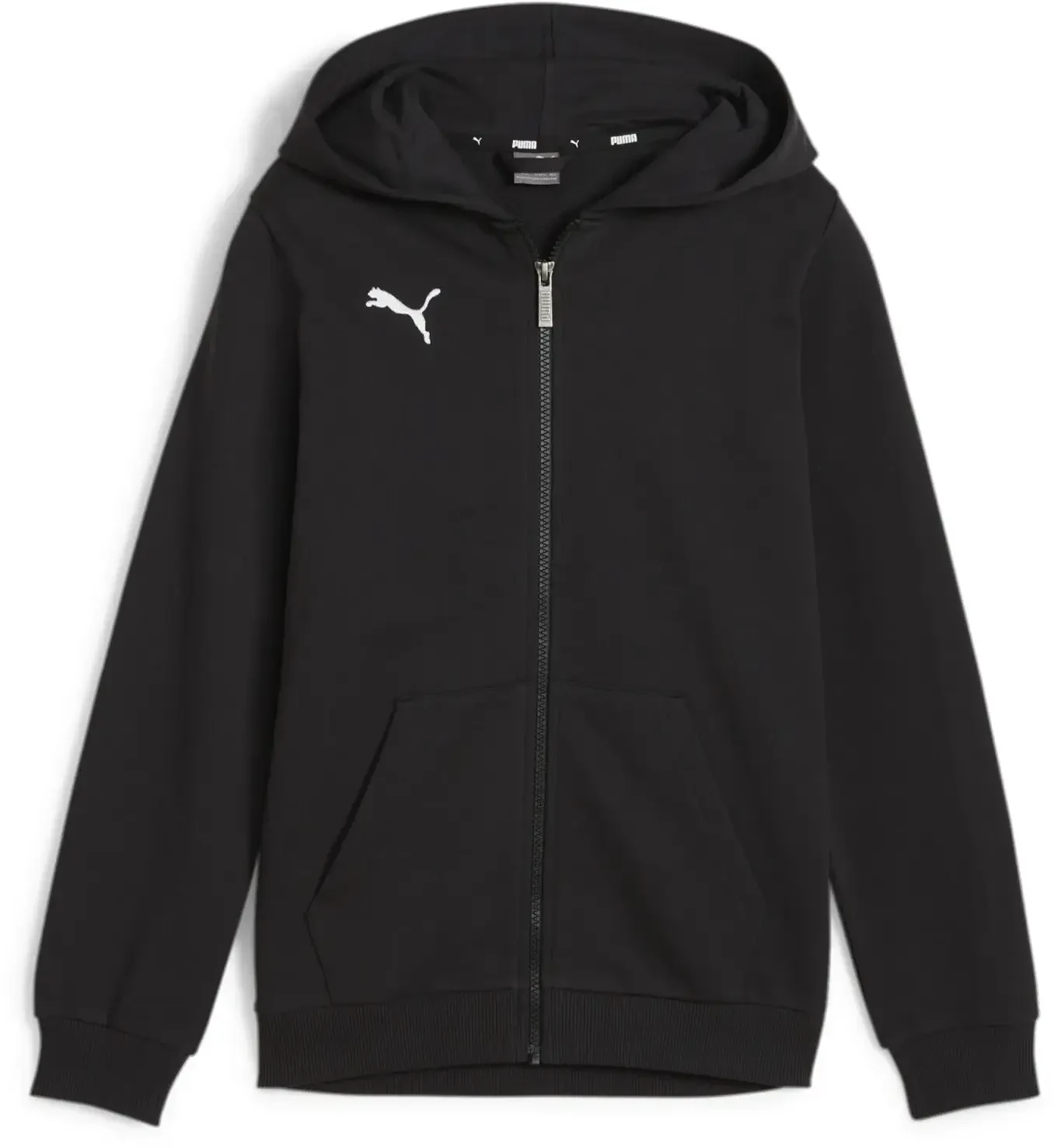 Puma teamGOAL Casuals Hooded Jacket - Black - Total Football Direct