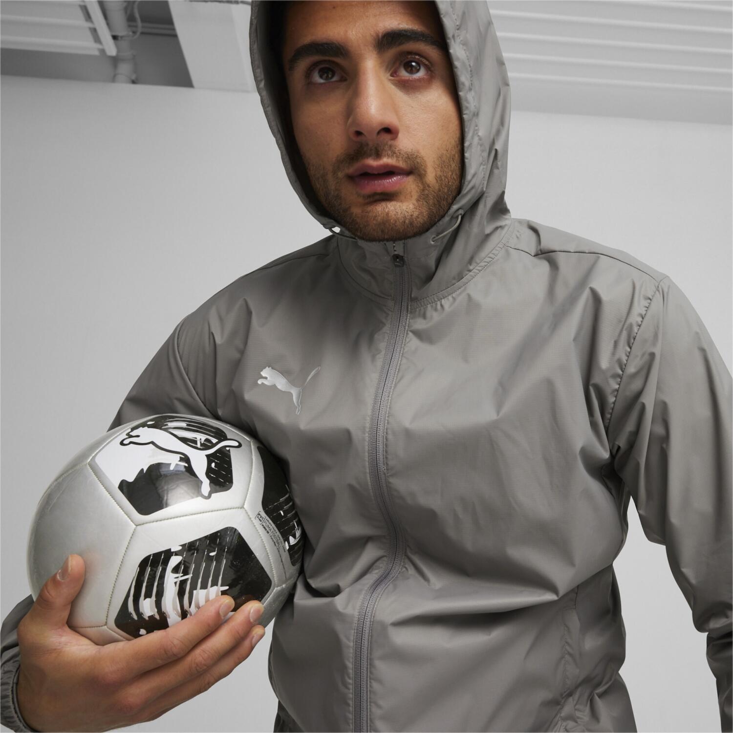 Puma teamFINAL All Weather Jacket - Cast Iron - Total Football Direct