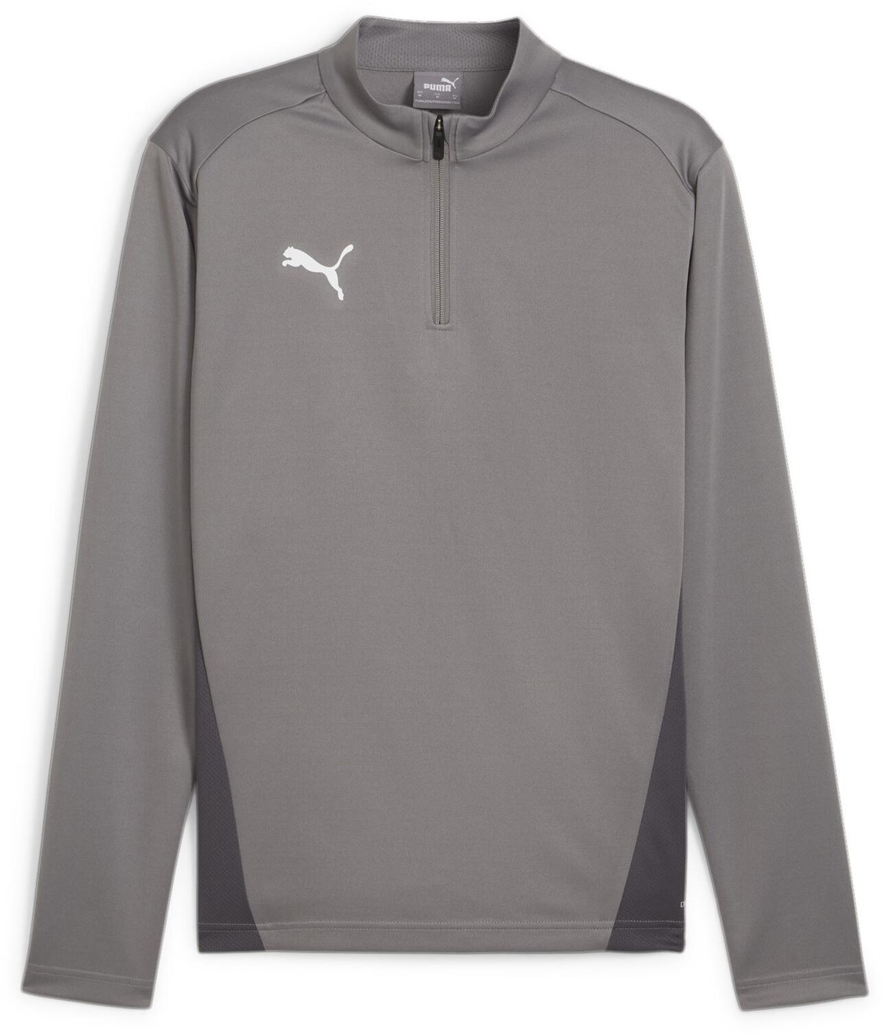 Puma teamGOAL 1/4 Zip Training Top - Shadow Grey - Total Football Direct