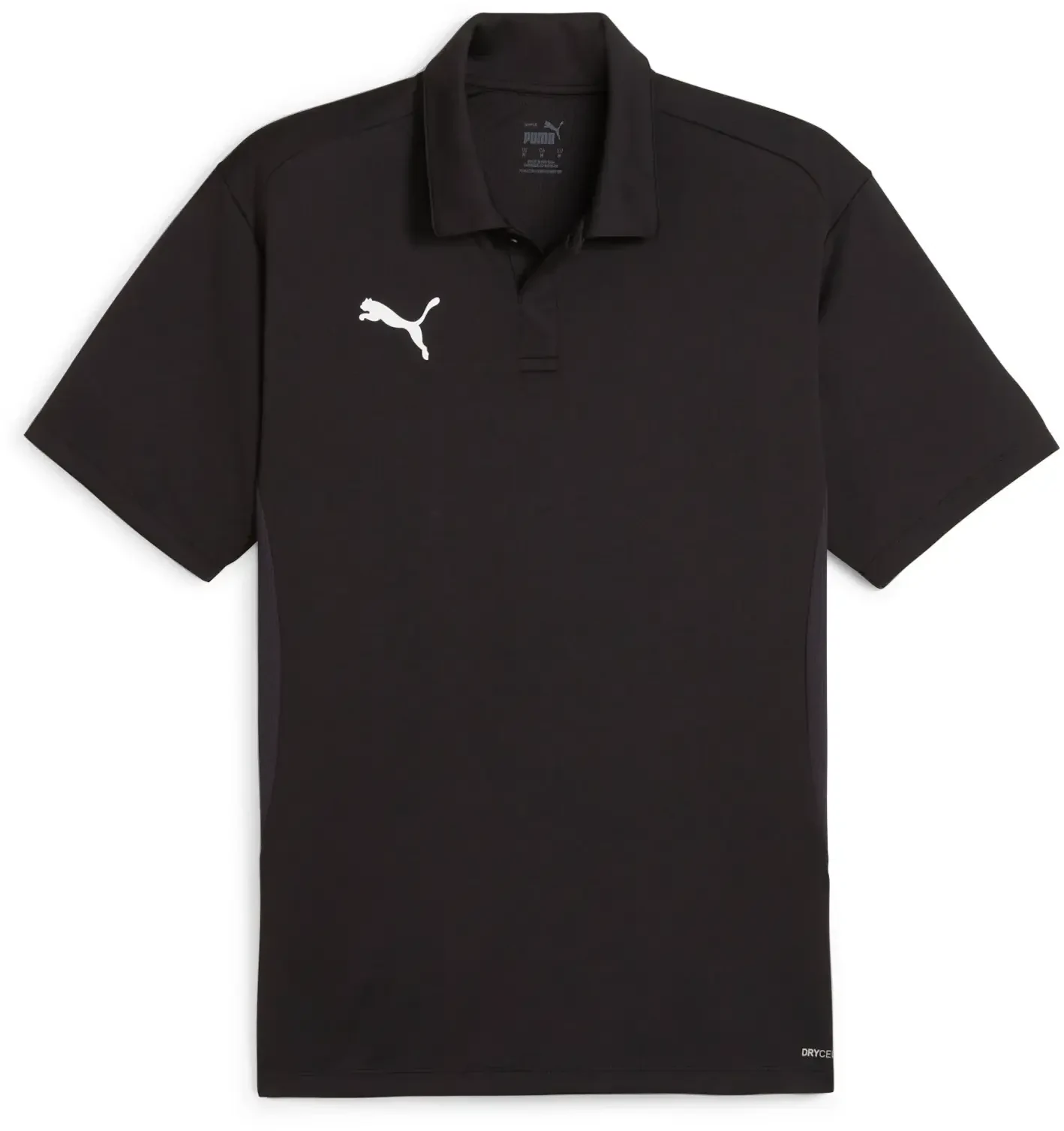Puma teamGOAL Polo Shirt - Black - Total Football Direct