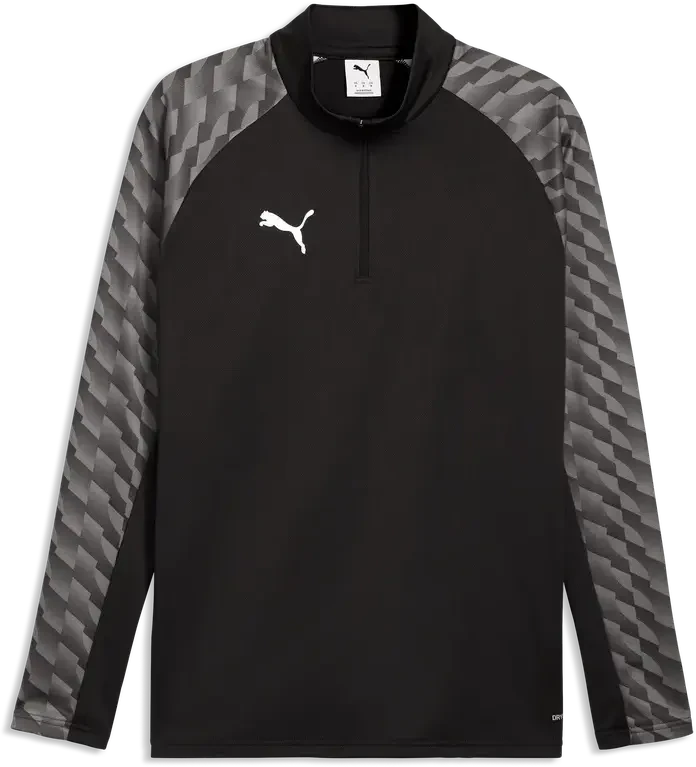 Puma teamLIGA26 1/4 Zip Training Jacket - PUMA Black / PUMA White ...