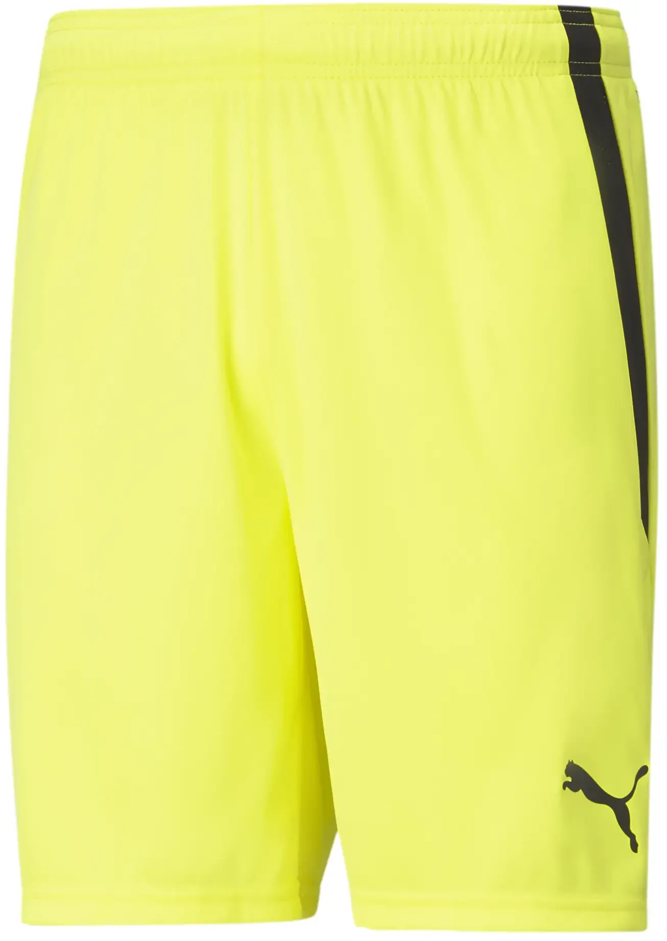 Puma Team Liga 25 Shorts - Fluo Yellow / Puma Black - Total Football Direct