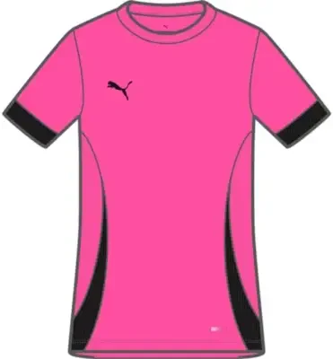 Puma teamGOAL Women's Matchday Jersey - Fluro Pink - Total Football Direct