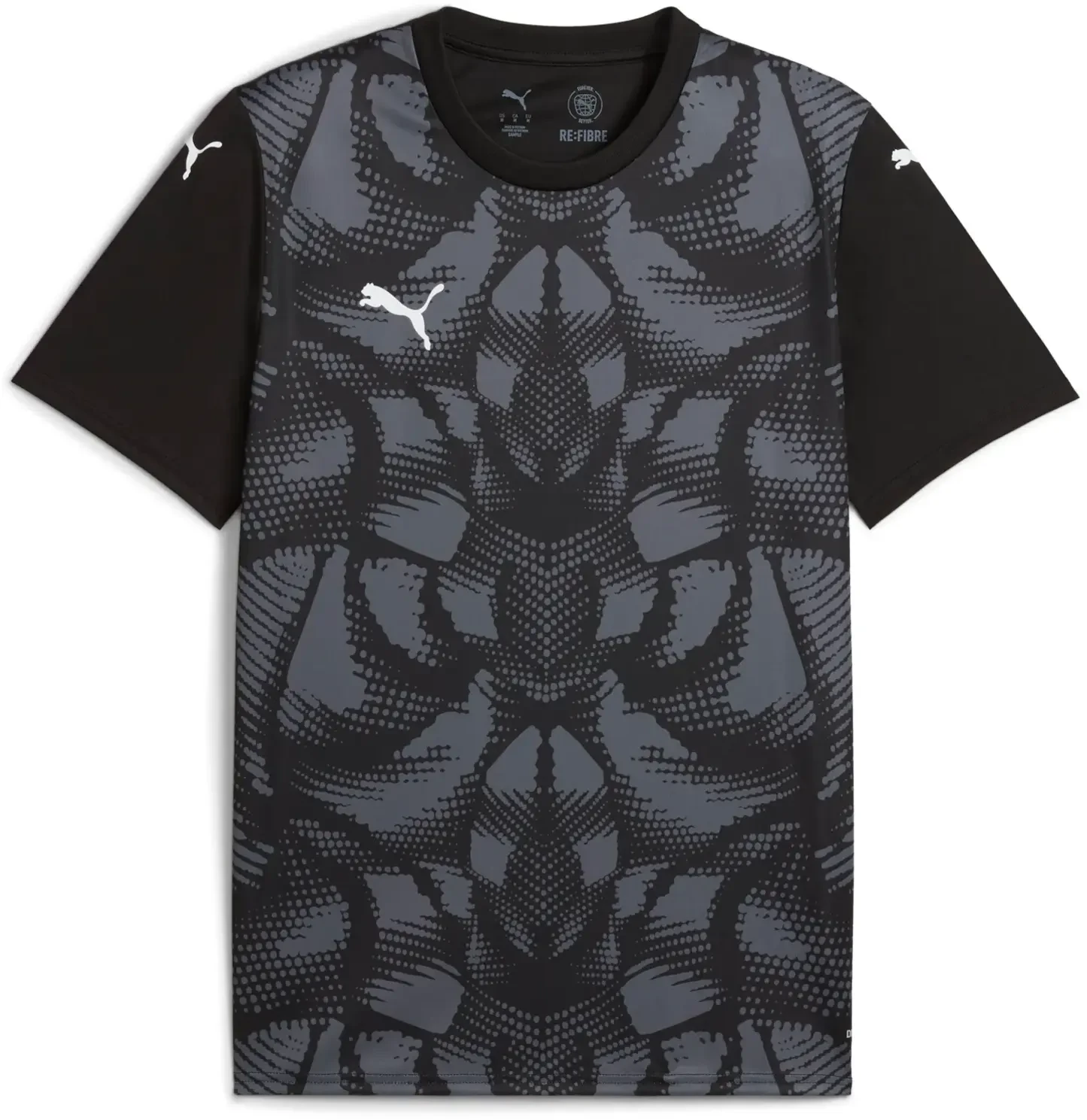 Puma teamULTIMATE Jersey - Black / White - Total Football Direct