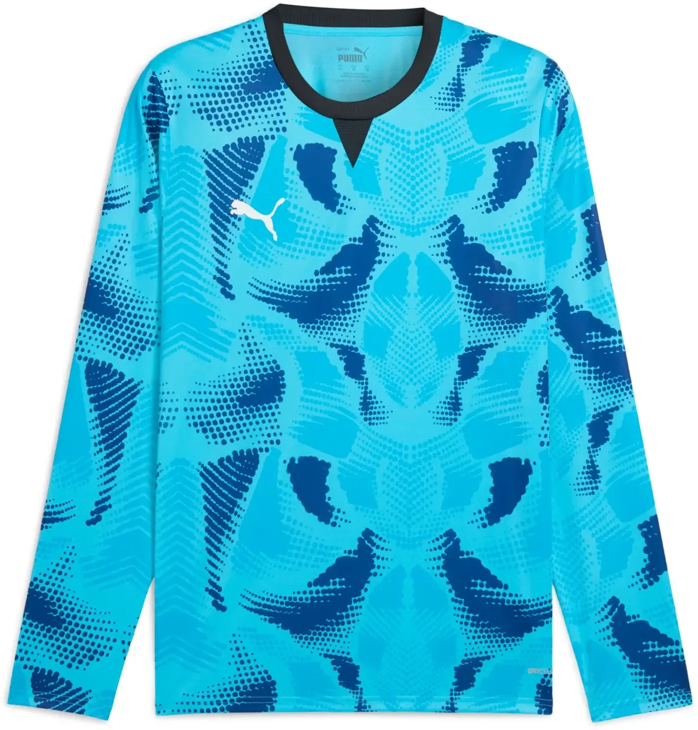 Puma teamTARGET Goalkeeper Jersey - Bright Aqua / Black - Total ...