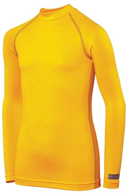 Rhino Baselayer - Junior - Yellow - Total Football Direct