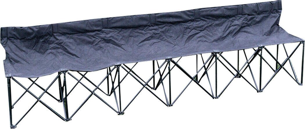 Precision 6 Seater Folding Subs Bench - Total Football Direct